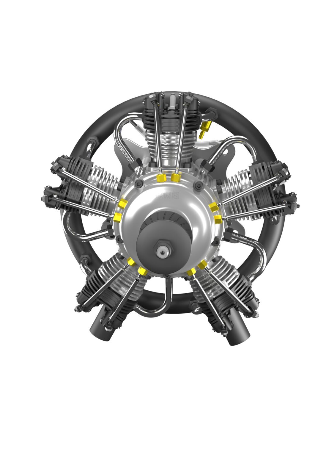 5-Cylinder Radial Engine – 75CC – UMS Technologies Private Limited ...
